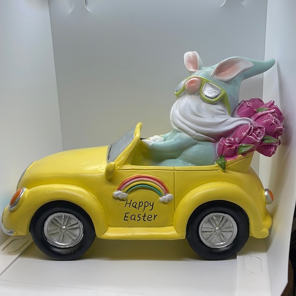 Other | Easter Gnome Driving Car | Poshmark